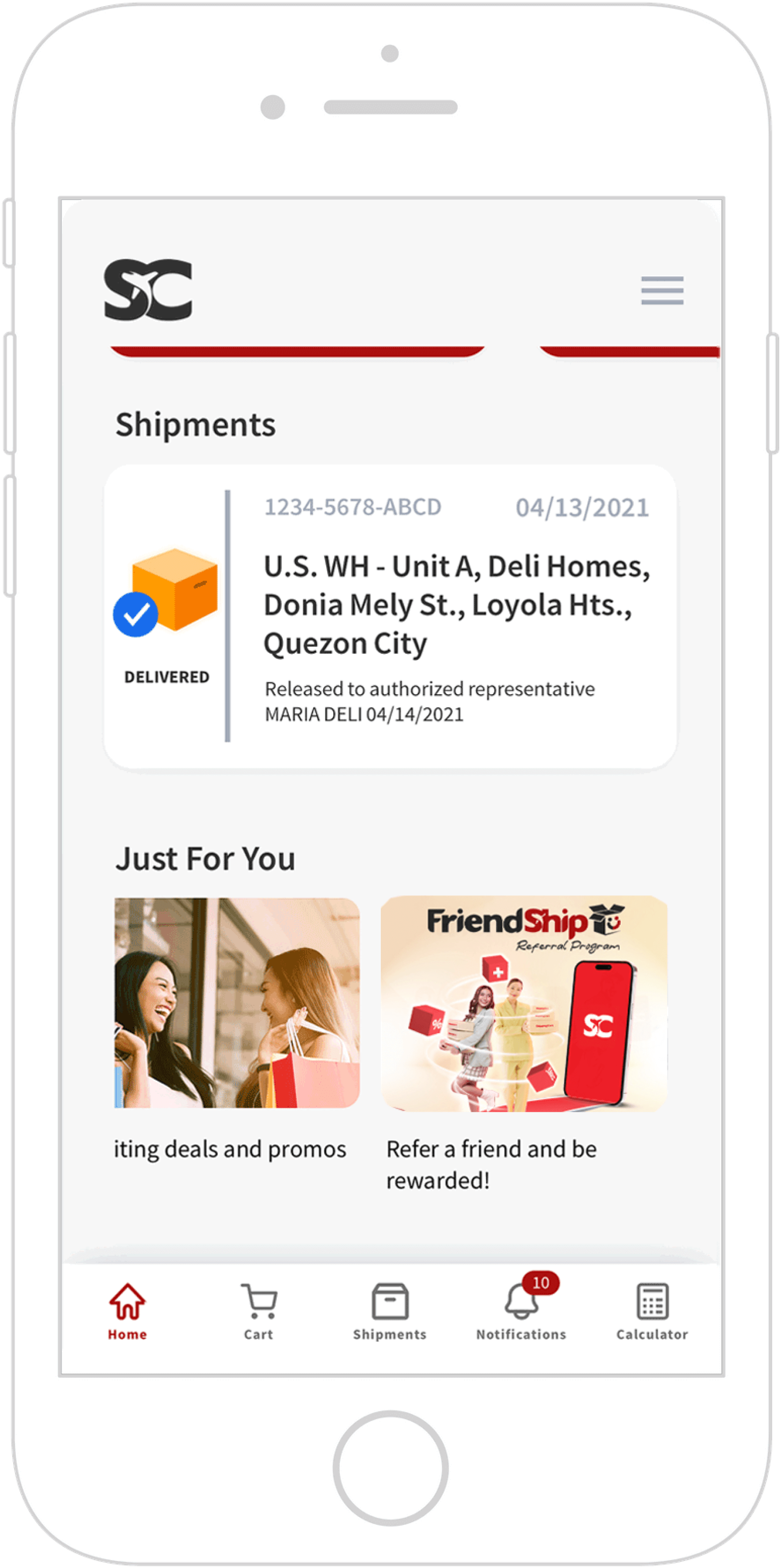 ShippingCart